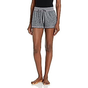 PJ Salvage Loungewear Barbie-Hang W/Friends Short, Grey, XL (Women's 14) Apparel