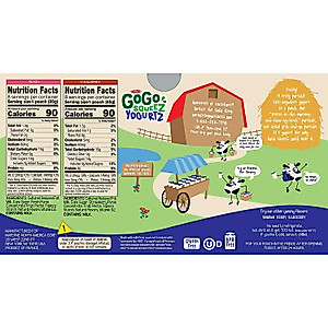 GoGo SqueeZ Gogo Squeeze Yogurt Variety Pouch 16/03 Oz Net Wt 48 Oz,, ()