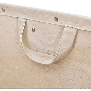 Canvas Basket Bulk Truck, 12 Bushel Capacity, 36-1/4"L x 24-3/4"W x 32-1/4"H, Assembled