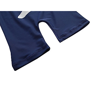 Yober Baby Boy Rash Guard Sun Protective Infant Toddler Swimwear Navy, 9-18 Months