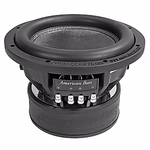 New American Bass Xr-10D4 2000 Watt 10 Inch Dual 4 Ohm Subwoofer Car Audio Sub