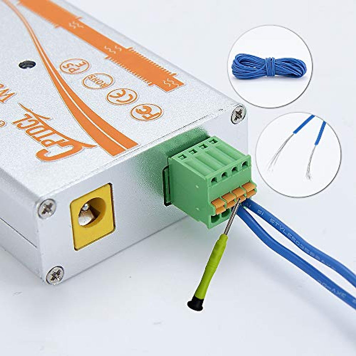 Electronic Descaler Water Conditioner Hard Water Softener for Copper PVC Pipe, 12V with shell