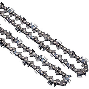 Kuupo 2 PK H78 Chainsaw Chain 20 inch .325 Inch Gauge .050 Inch Pitch 78 Drive Links Full Chisel for 20BPX78CQ Husquarvana Chainsaw 36 41 136 137 137E 141 142 141LE 142E 445 445E 450 450E Parts