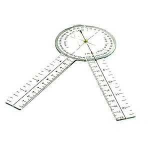 12" & 8" PROTRACTOR GONIOMETER SET by AMS