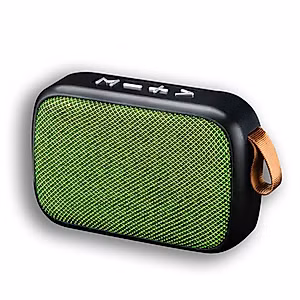 Tek Styz Speaker Compatible with Your Bose Earbuds 500 True Fabric Design 3W Playtime 6H Indoor, Outdoor Travel (Green)