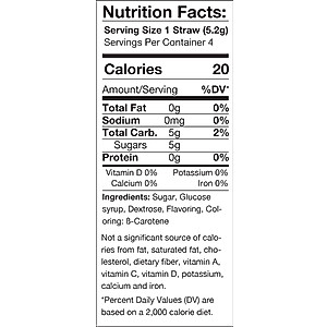 Milk Magic Vanilla Milkshake Flavoring Milk Straws, Includes Tube of 48 Milk Flavor Enhancing Straws