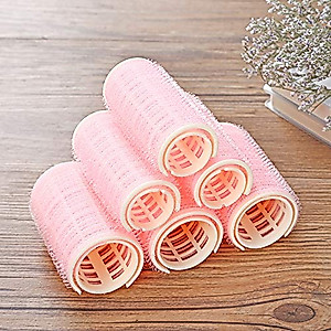 Bangs Roll,DIY Air Bang Hair Curlers Self-Adhesive Spiral Hair Rollers 2 Packs