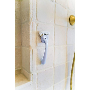 Billie Shaving Razor Cool Blue with 2 x 5-Blade Cartridges and the Magic Holder, 4 Piece Set