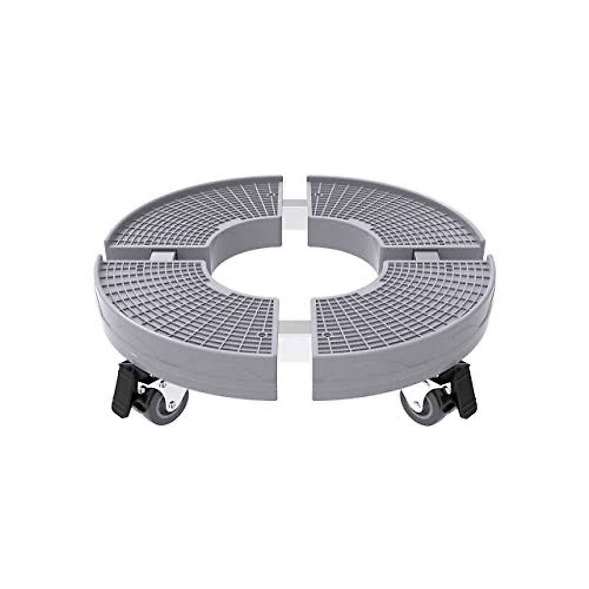 Adjustable Plant Stand (15-20’’) with Wheels Large Potted Planter Plant Stand on Wheels Pound Heavy Duty Plant Dolly Movable Plant Caddy Adjustable Rolling Tray Coaster…