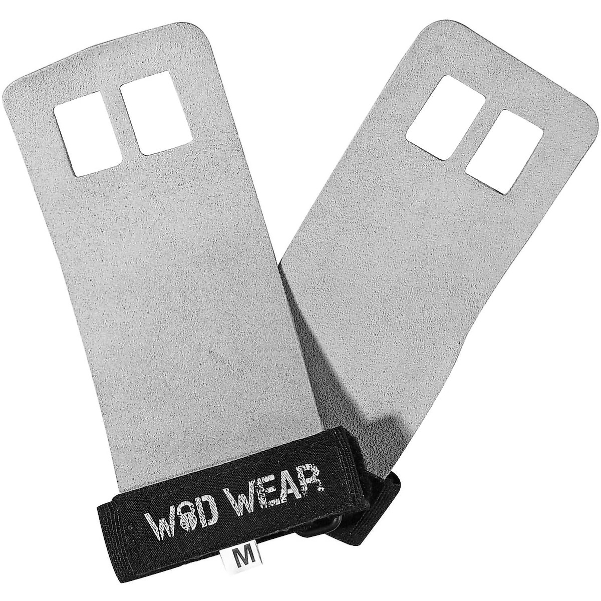 Pullup Hand Grips, Gymnastic Leather Hand Wrist Wrap Protection Ideal for Weightlifting, WODs, Olympic Lifting and Gymnastics (X-Small)