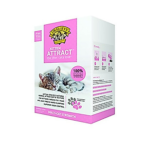 Dr. Elsey's Precious Cat Kitten Attract Kitten Training Litter, Kitten Attract Litter 20lb Bo, 20 lb