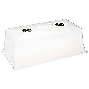 Hydro Crunch 7 inch Propagation Clear Plastic Tall Domes (10-Pack)