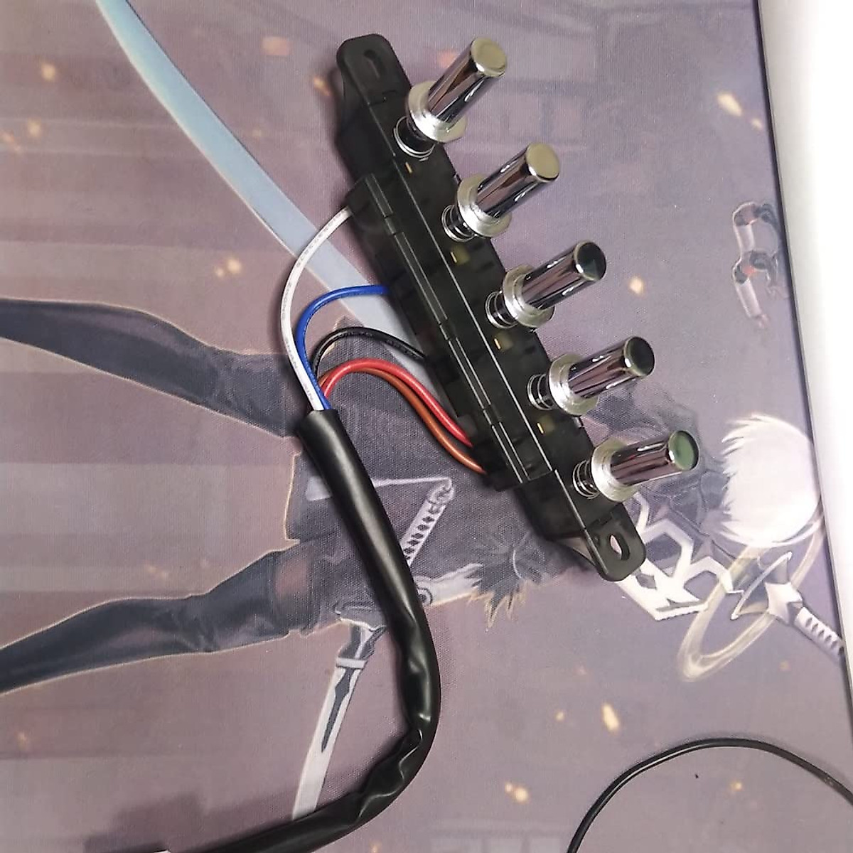 MACIMO 1 Piece Range Hood 5 Button Switch Range Hood Keyboard Switch Button Universal Accessories Switch Control Board Panel Controller