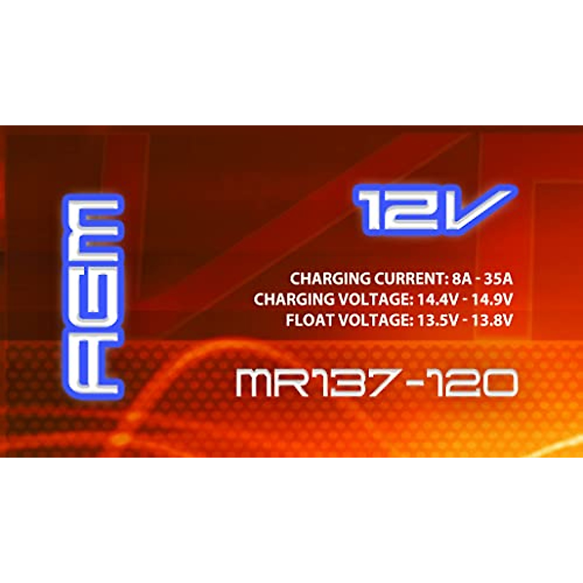 VMAX MR137-120 12V 120Ah AGM Deep Cycle Marine Battery compatible with Minn Kota Terrova 55 12v 55lb Trolling Motor