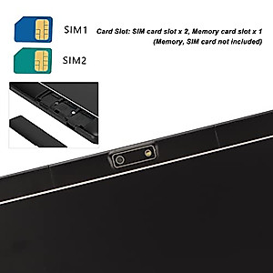 LBEC HD Tablet, 8 Core 2MP Rear Camera 1.6GHz 6000mAh WiFi Aluminum LCD 16GB ROM Home Tablet PC (US Plug)