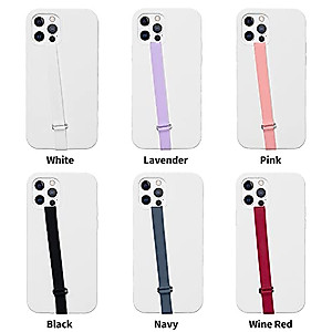C-Shaped Clip Finger Phone Grip, Sinjimoru Silicone Cell Phone Strap for Phone Case with Clip as Phone Loop Holder for iPhone Case & Samsung Phone. Sinji Loop Clip Pink 210