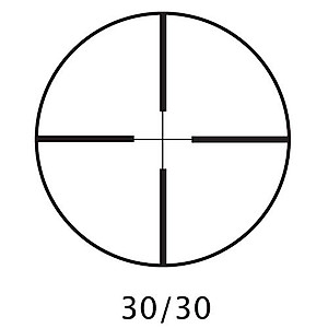 BARSKA CO12984 Colorado 4-12x40 Rifle Scope 30/30 Reticle, Black