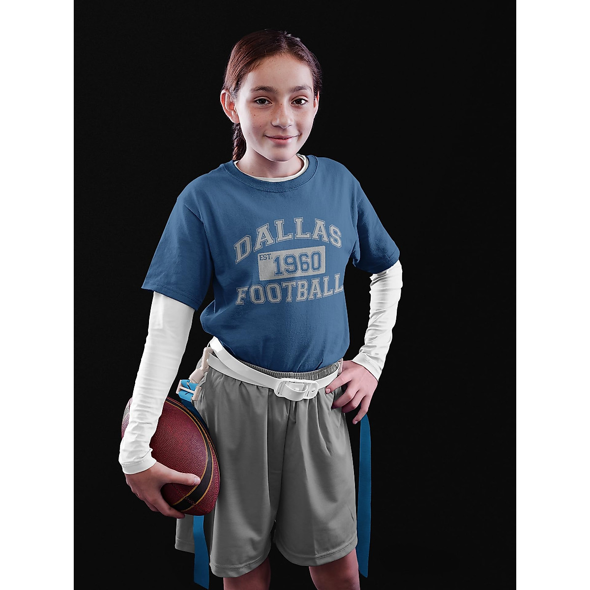 Expression Tees Toddler Hood Dallas Football Established 1960 4T Hoodie Navy Blue