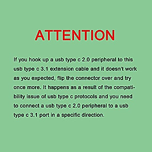 USB-C Extension Cable Right Angle 6.6ft,10Gbps USB-C 3.1 Gen 2 Male to Female 4K Video Cable,90 Degree Extender Cable for 2021 iPad Mini 6,MacBook Pro/Air,iMac,USB-C Hub/Docking Station/Camera/Laptop