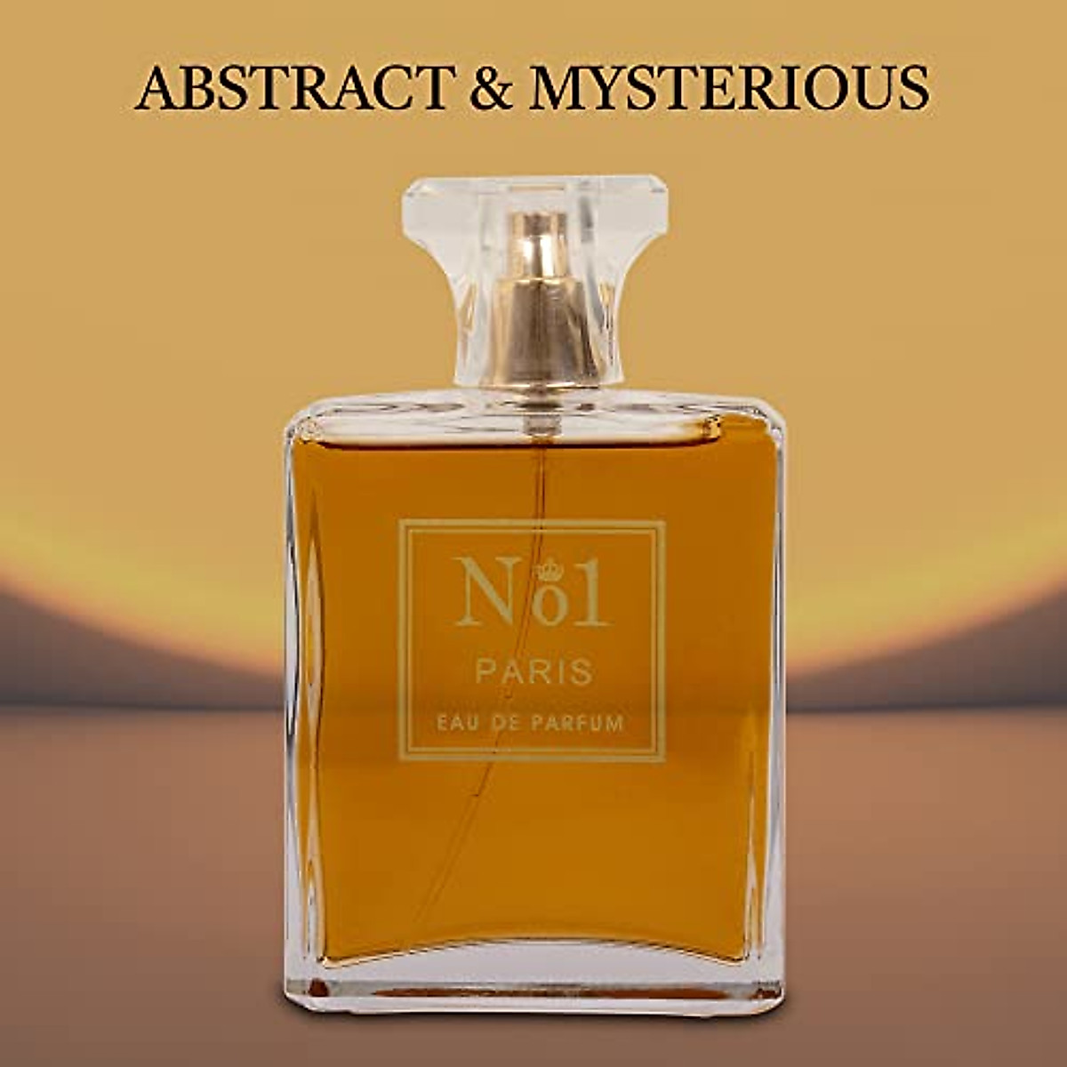 NovoGlow No.1 Paris for Women - 3.4 Fl Oz Eau De Parfum Spray - Long Lasting Floral Citrusy & Powdery Scent Smell Fresh & Feminine All Day Includes Carrying Pouch Gift for Women for All Occasions