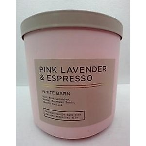 Pink Lavender & Espresso 3 Wick 14.5 Ounce Scented Candle