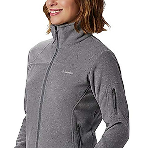 Columbia Women's Fast Trek II Jacket, City Grey Heather, Large