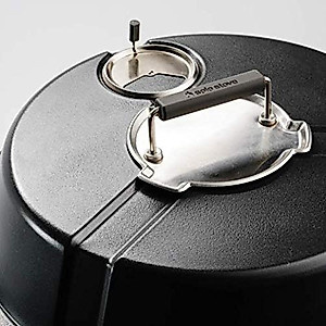 Solo Stove Modern Grill Ultimate Bundle Heavy Duty Portable Charcoal Grill for Outdoors great BBQ Smoker Grill Includes Grilling Accessories and Cooking for Camping