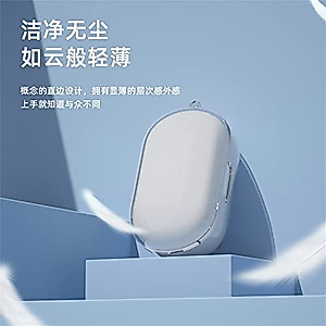 2 Pack DAYJOY Soft Silicone Protective Clear Case Cover Compatible with Bose QuietComfort Earbuds, Protective Skin Sleeve with Key Chain(Transparent)