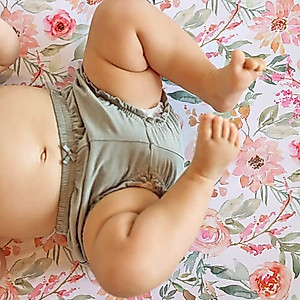 Crib Sheets for Girls – Luxuriously Soft Cotton Blend Crib Sheet for Girl Crib Sheet Mattress & Toddler Sheet by Max&So