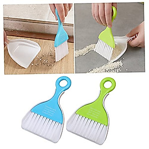 Didiseaon 6 Sets Cleaning Broom Kid Broom Hand Sweeping Brush Small Hand Broom Mini Broom Desktop Cleaner Dust Broom Hand Whisk Broom Mini Dusting Broom Broom Cleaning Dustpan