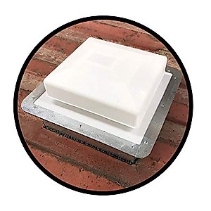 Container Modification World - Big Air Sky Light Roof Vent for Preventing Condensation and Excessive Heat in New and Used Sea Cans, Shipping Container Homes, Cabins and Offices (SKY-LIGHT-VENT-USA)
