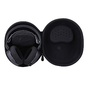 Aenllosi Hard Storage Case for SteelSeries Arctis 1 3 5 7 7X 7+ 7P+ 9 9X PRO PRO+ Prime/Arctis Nova PRO 1 1P 1X 3 7 7X 7P Gaming Headset(Black)