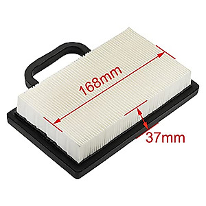 698754 273638 Air Filter for Briggs and Stratton 499486S 695667 492932 808492 808656 Intek Extended Life V-Twin 18-26 HP LA135 LA120 LA130 Lawn Mower Tractor