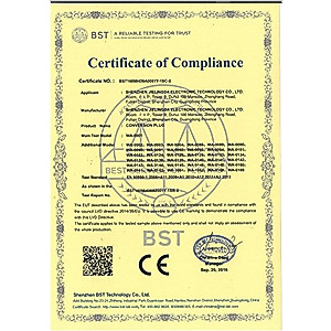 CERRXIAN Right Angle IEC 320 C14 3 Pin Male to C13 Female PDU PSU UPS Power Extension Adapter Receptacle for LCD LED TV Wall Mount