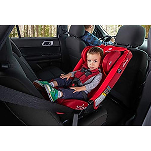 Diono Radian 3RXT, 4-in-1 Convertible Car Seat, Rear and Forward Facing, Steel Core, 10 Years 1 Car Seat, Ultimate Safety and Protection, Slim Fit 3 Across, Purple Plum