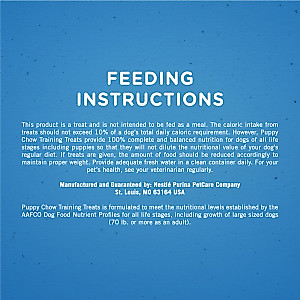 Purina Puppy Chow Training Treats, Healthy Start Salmon Treats - 24 oz. Pouch