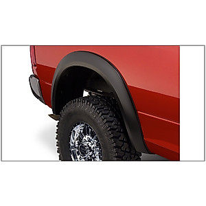 Bushwacker Extend-A-Fender Extended Rear Fender Flares | 2-Piece Set, Black, Smooth Finish | 50010-11 | Fits 1994-2001 Dodge Ram 1500; 1994-2002 Ram 2500, 3500 w/ 6.5' or 8' Bed