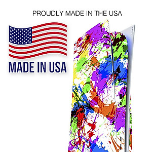 ITS A Skin Skins Compatible with Sony Playstation 5 Console Disc Edition - Protective Decal Overlay Stickers wrap Cover - Paint Splatter
