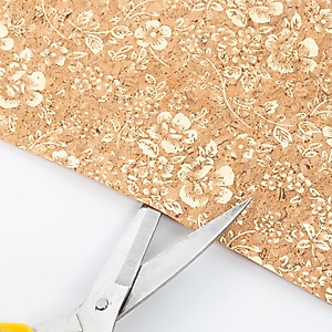 Lychee A4 Soft Cork Fabric Colorful for DIY Sewing Handcrafts Accessories Decor