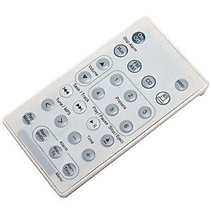 PERFASCIN Replaced Remote Control Compatible with Bose Wave Music System Audio System AWRCC1 AWRCC2 and I II III Player (White)