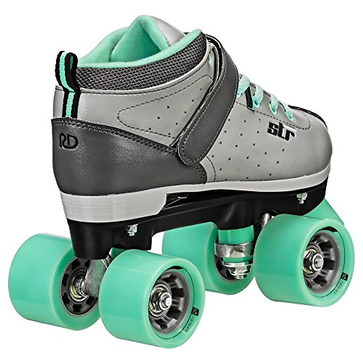 Roller Derby Str Seven Women's Roller Skate, Grey/Mint, 7
