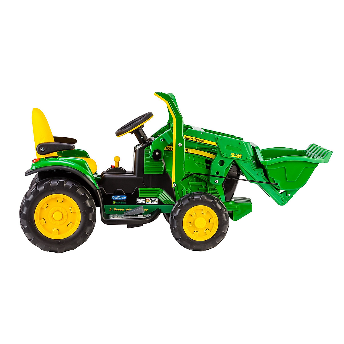 Peg Perego John Deere Ground Loader 12 Volt Ride On, Green