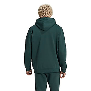 adidas Originals Men's Adicolor Essentials Trefoil Hoodie, Mineral Green, Medium