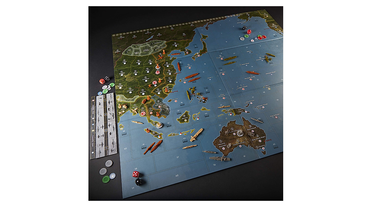 Axis & Allies Pacific 1940 Board Game | WWII Strategy Fun