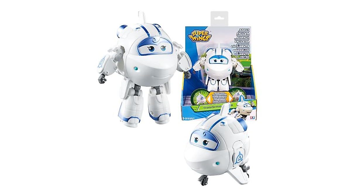Super Wings Transforming Astra Toy Figure - 5” Scale