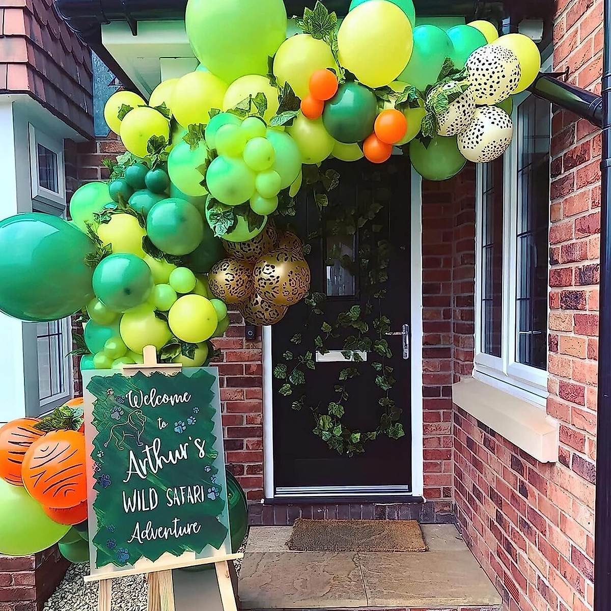 Ponamfo Lime Green Balloons Garland Kit - 154 Pcs 5/10/12/18 Inch Latex Balloon Arch Kit as Birthday Party Balloons Gender Reveal Balloons Baby Shower Balloons Wedding Anniversary Bridal Shower Party