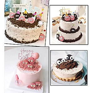 Edible Mini Candy Eyes Halloween Sprinkles Cake Cupcake Toppers Cookie Decorations Dessert Sprinkle Eyeballs Sugar Sprinkles Googly Eye for Christmas Daily Cake Decorating