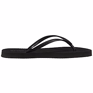 OLD NAVY Flip Flop Sandals for Woman, Great for Beach or Casual Wear (5, Black)