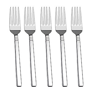 Fiazony Stainless Steel Dinner Fork, 12-Piece, 7.87-INCH