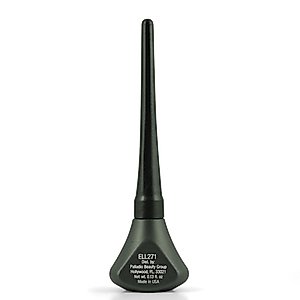 Palladio Liquid Eyeliner, Highly Pigmented and Waterproof Eyeliner, For Intense Eye Definition, Smear-proof Eyeliner Liquid, Includes Easy Grip Wand and Felt Tip Eyeliner Applicator, Emerald Isle